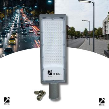 Luminária de poste tled 110w 6500k - branco frio - Luminária para ...
