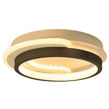Luminária LED 25cm Lustre Plafon Teto 36W Gimpo KJGD-351-PRETO - Plafon ...