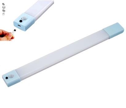 Luminária Led Barra Usb Recarregável Imã Sensor Presença 12w - BRANCO ...