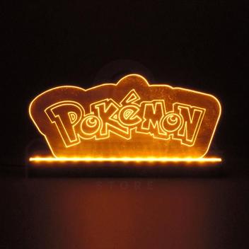 Luminaria LED - Pokemon - Persona Acrilicos - Luminária - Magazine Luiza