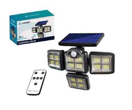 Luminária Led Solar Giratorio e Dobravel com Controle - Onistek - Luminária - Magazine Luiza