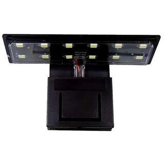 Luminaria led soma x3 preta (5w) led branco/azul 127v - Luminária ...