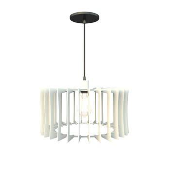 Luminária Lustre Pendente Vega D40 Cm Wood Filetes - Elitto Design ...