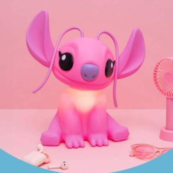 Luminária Mesa Angel Disney Decoração Quarto Menina Rosa - Usare ...