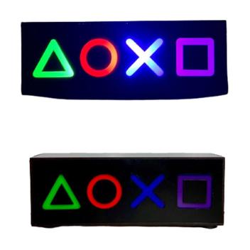 Luminária Play Playstation LED - 25x7cm - Viza Games 3D - Luminária ...