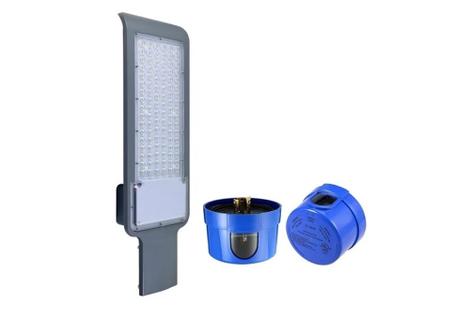 Luminária Publica para poste rua condominio 100w luz forte e ...