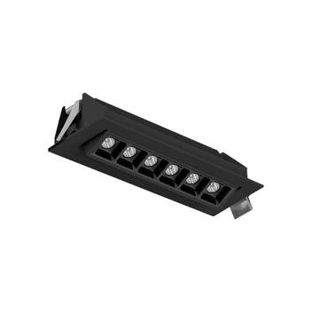 Luminária Soul De Embutir 24 Branco E Preto LED 2700K 10W 590LM Bivolt ...