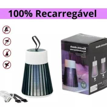 Luminária UV LED Portátil Compacta Ideal Para Ambientes Noturnos ...