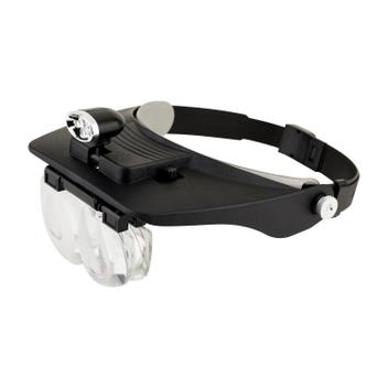 Lupa De Cabeça Com Led Solver Slc-1009 - Lupa Estética - Magazine Luiza