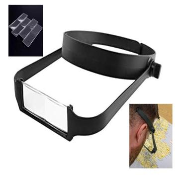 Lupa de cabeca oculos auxiliar multi lentes aumento profissional ...