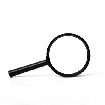 Lupa Glass Cabo Plastico Lente Aumento Zoom 50mm/60mm - GS - Lupa de ...