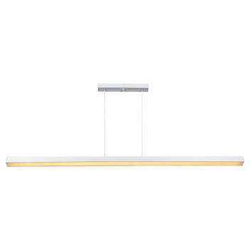 Lustre LED Linear Perfil Led Moderno Para Sala de Jantar Estar Cozinha ...