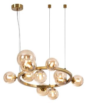 Lustre Pendente Figo Jabuticaba Com 11 Globos Halo Bolinha - Opus ...