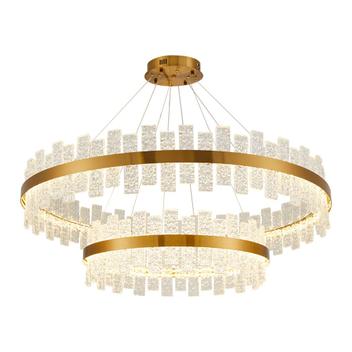 Lustre Pendente Nordecor Lowy 2763 Dourado Brilho Led Bivolt - MBLED ...
