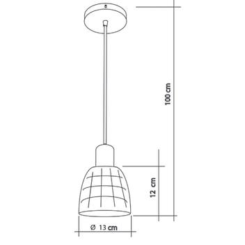 Lustre Pendente Vidro Moema Cobre/Rose Gold Moderno E27 - Esquilos Shop ...