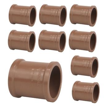 Luva cano pvc conector 60 mm soldável krona 10 peças - Tubos e Conexões ...
