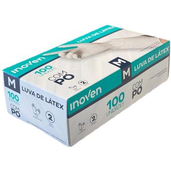 Luva de látex c/pó para procedimento não cirúrgico INOVEN - Luvas ...