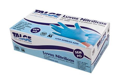 Luva de Nitrilo ul G spó Talge cartucho com 100un - Luvas Descartáveis ...