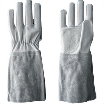 Luva De Raspa Caracouro Cano Longo 20Cm Com Reforco - Kit C/10 Pares ...