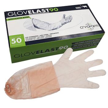 Luva Glovelast Com Elastico Eva Cano Longo Para Inseminacao Artificial ...