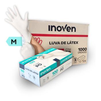 Luva Latex Descartavel c/ po - INOVEN - 1000 unidades - Luvas ...