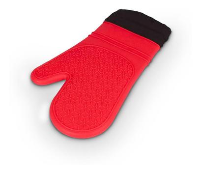 Luva Térmica Cozinha Silicone Com Manga Longa E Forro Full - Mor ...