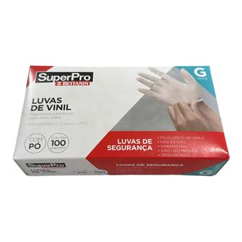 Luva Vinil Clear Bettanin Superpro Descartavel Com Pó G - Luvas ...