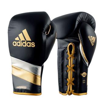 Luvas de boxe e kickboxing adidas Adi-Speed 500 Pro Lace em Couro ...