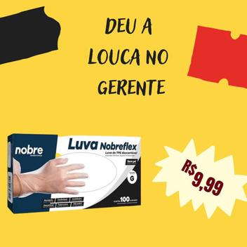Luvas Descartável Transparente Tpe Soft Sem Pó C/100 - MS - Luvas Descartáveis - Magazine Luiza