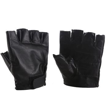 Luvas Meio Dedo de Couro - Moto/Bike - TL05 - Preta - Taboo Leather - Luva Esportiva - Magazine ...