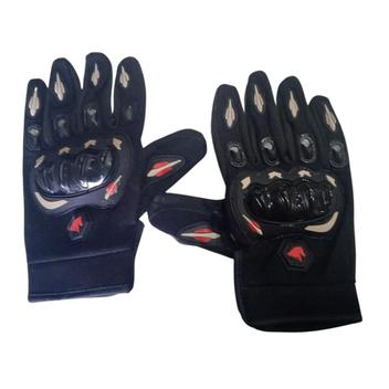 Luvas p/ motociclista em eva c/ suporte textil, palma aspera anti ...