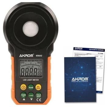 Luxímetro para LED (atende NHO-11) + Certificado Calibração - KR842 ...