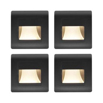 Luz de Escada LED com Sensor de Movimento PIR - 4 Cores - AC 110V/220V ...