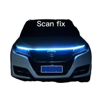Luz LED Flexível para Capô de Carro (150cm/180cm) - 12V - Luz de ...