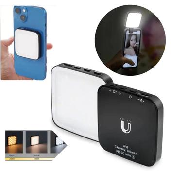 Luz Led Vídeo Clipe e MagSafe Para iPhone Macbook iPad Android - Ulanzi ...