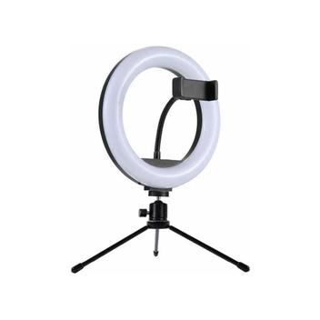 Luz Ring Light 8 Pol Tripé De Mesa Suporte Para Celular - Ring Light - Magazine Luiza