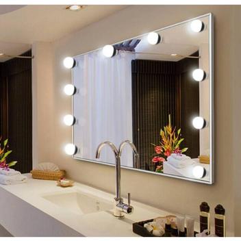 Luzes LED para Espelho Lâmpada LED Camarim Maquiagem 10 Unidades USB 3 ...