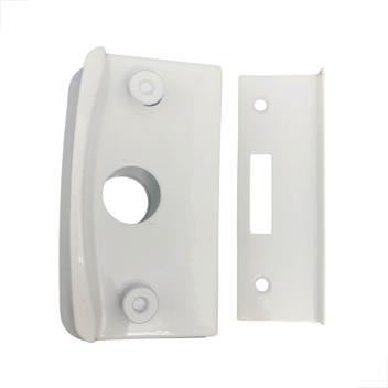 M kit 10 Conjunto Para Porta De Correr Vidro Alvenaria Bco ...