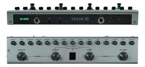 M-Vave Pedaleira Tank G e Tank B Recarregável Pedal Cuvave Guitarra e ...