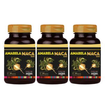 Maca Amarela 100% pura Color Andina 180 capsulas - Color Andina Foods ...