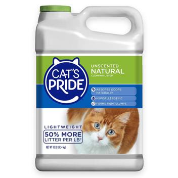 Maca de Aglomeração Leve Cat's Pride Natural - 4,54 kg - Areia para ...