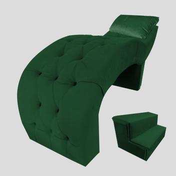 Maca Luxo Escada e Almofada - BL Decor - Escada para Maca - Magazine Luiza