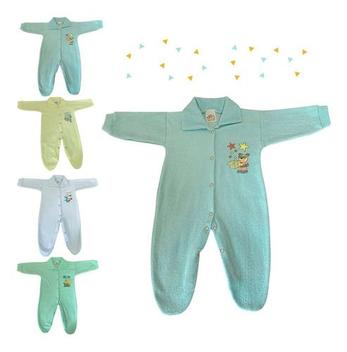 Macacao Para Recem Nascido Rn Kit Com 5 Pçs Qualidade Top - Jolen Baby ...