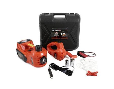 Macaco Elétrico 4/1 12V Compressor, Lanterna, Parafusadeira - Dandaro ...