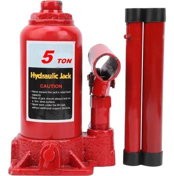Macaco Hidráulico Tipo Garrafa Suporta Até 5 Toneladas - Hydraulic Jack ...