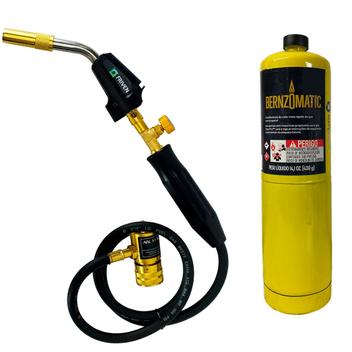Maçarico Portátil Auto 1200º Com mangueira mais Mapp Bernzomatic ...