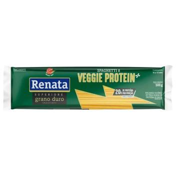 Macarrão Espaguete Veggie Protein+ 20g de Proteína por Porção Renata ...
