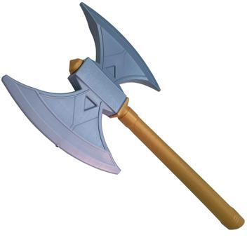 Machado Brinquedo Viking Duplo Corte Plástico Combate - LePlastic ...