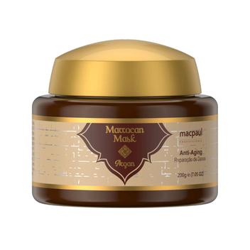 Macpaul Mascara Marrocan Argan Restauradora 200g Mac paul - Máscara ...