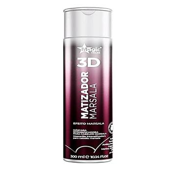 Magic Color 3d Creme Matizador para Cabelo Efeito Marsala - Matizador ...